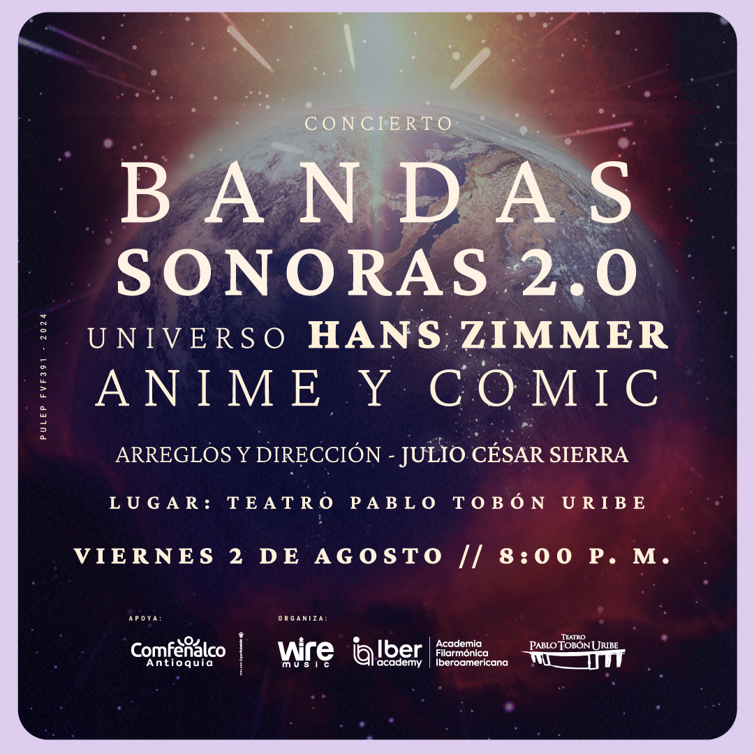 Bandas Sonoras 2.0 - Homenaje a Hans Zimmer - Infolocal - Comfenalco ...