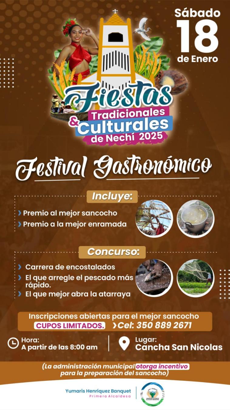 Fiestas Tradicionales y Culturales de Nechí 2025 - Infolocal ...