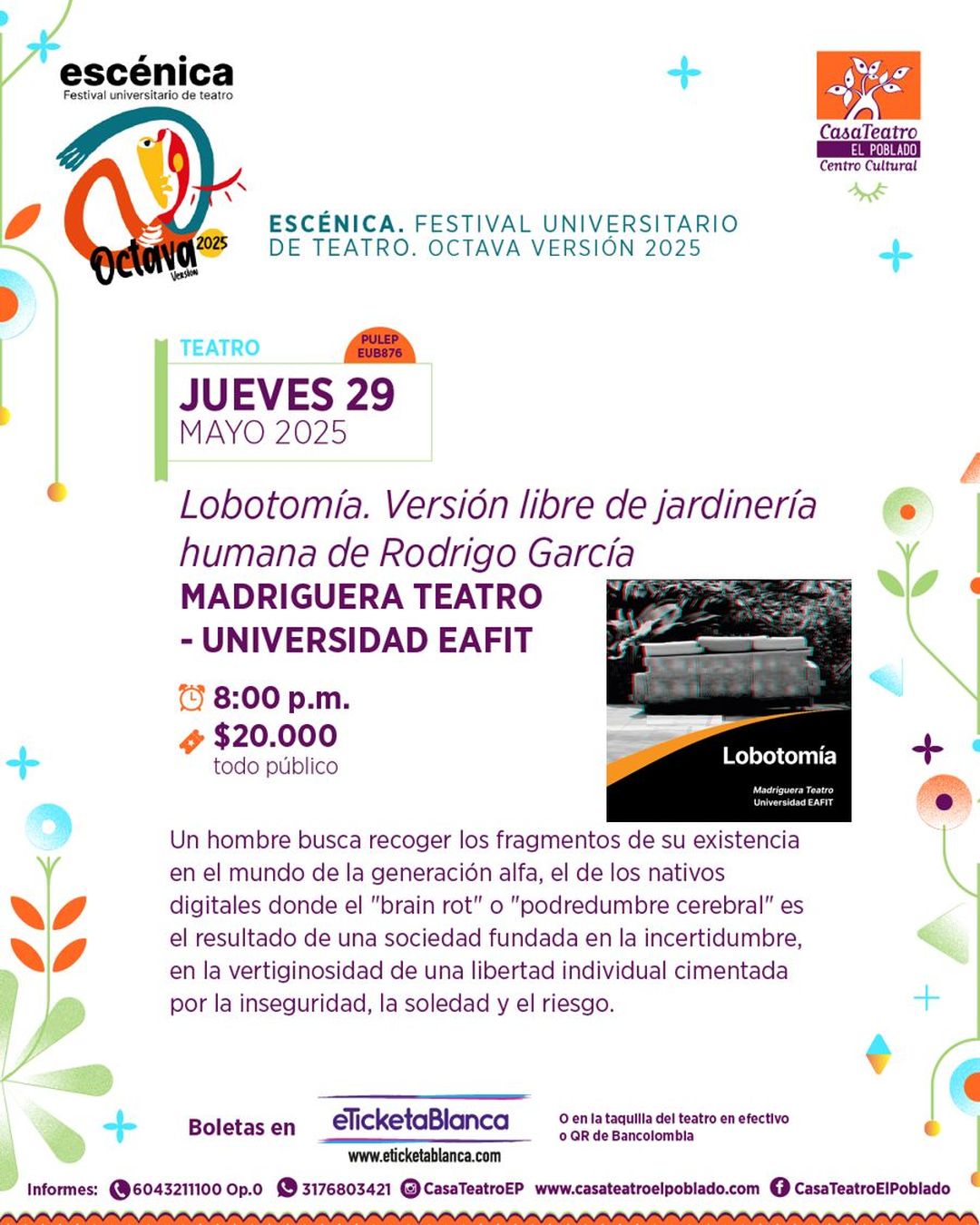 Lobotomía - Infolocal - Comfenalco Antioquia