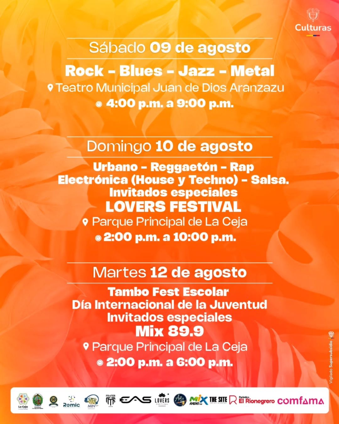 Tambo Fest 2025 - Infolocal - Comfenalco Antioquia