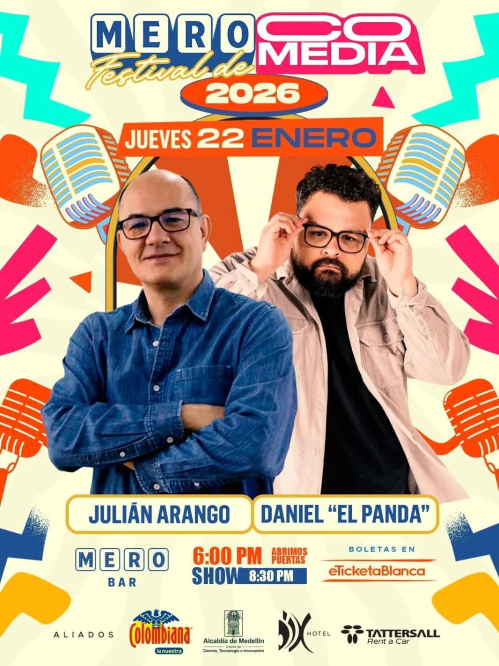 Julián Arango y Daniel -El Panda- - Infolocal - Comfenalco Antioquia